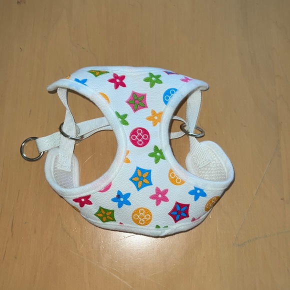 Dog | Colorful White Dog Harness | Poshmark